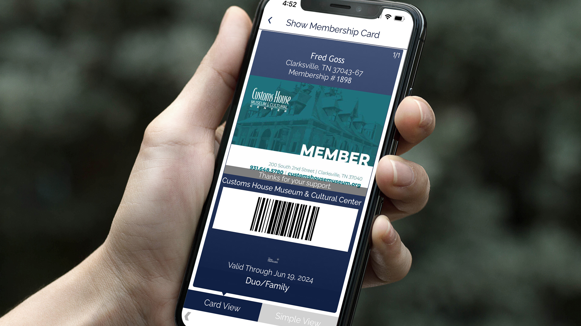 Membership - Customs House Museum & Cultural Center